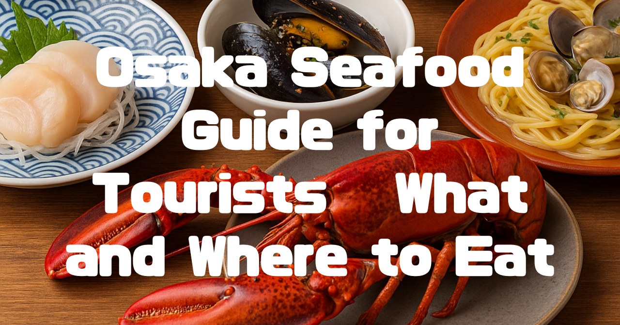 Osaka Seafood Guide – Where to Eat Fresh Seafood in Shinsaibashi